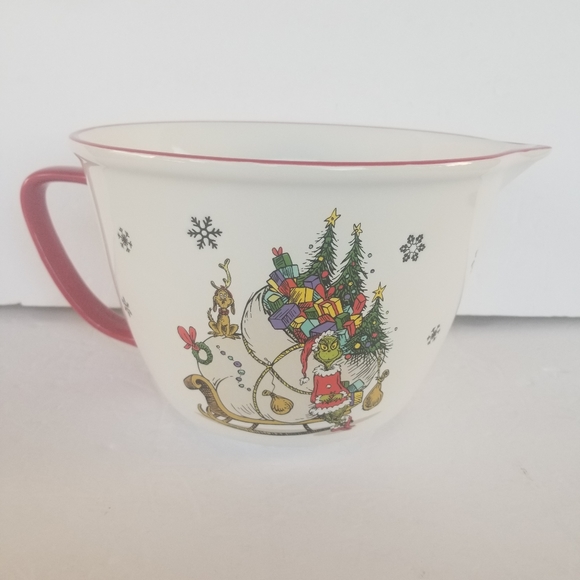Holiday | Dr Seuss How The Grinch Stole Christmas Batter Mixing Bowl ...
